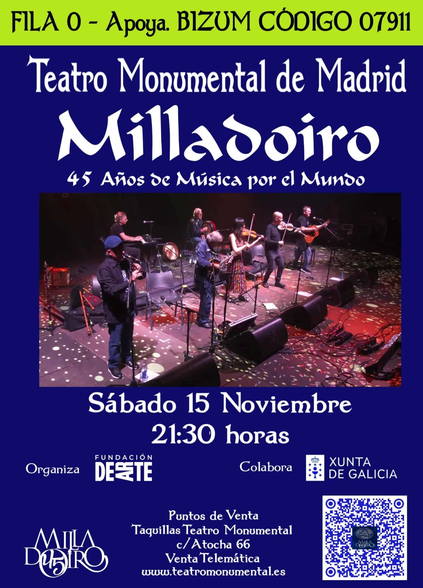 MILLADOIRO CELEBRA 45 AÑOS DE TRAYECTORIA CON UN CONCIERTO HOMENAJE ...